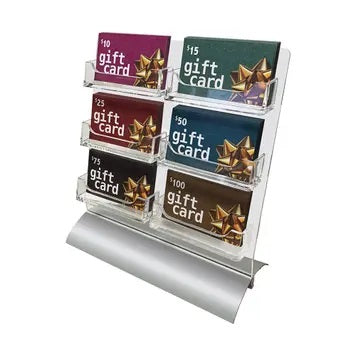 Acrylic Gift Cards Display Holder — screengemsinc