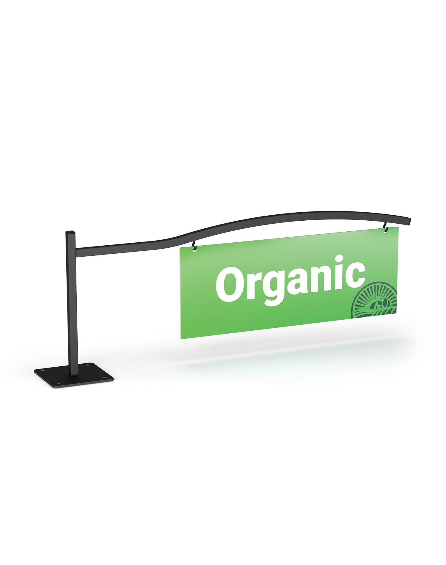 Aisle Markers Curved Aisle Signs for Store Shelving- 4 pieces ...