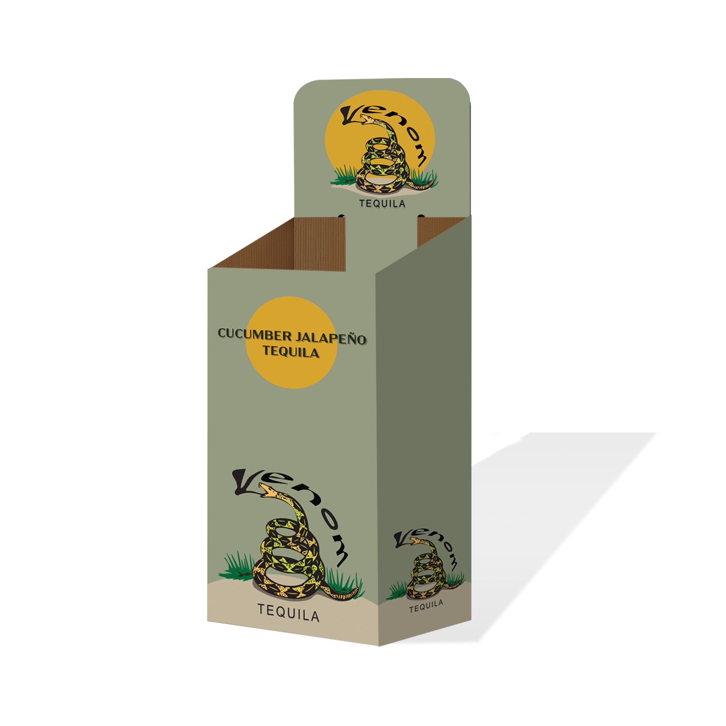 Custom Printed Cardboard Case Stacker Displays -10 pieces — screengemsinc