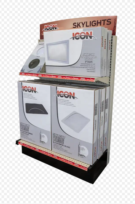 Custom Printed Gondola End Cap Header Sign — screengemsinc