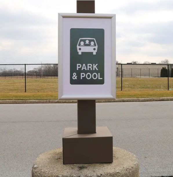 Pole Sign Frame Mounting Hardware Kit — screengemsinc