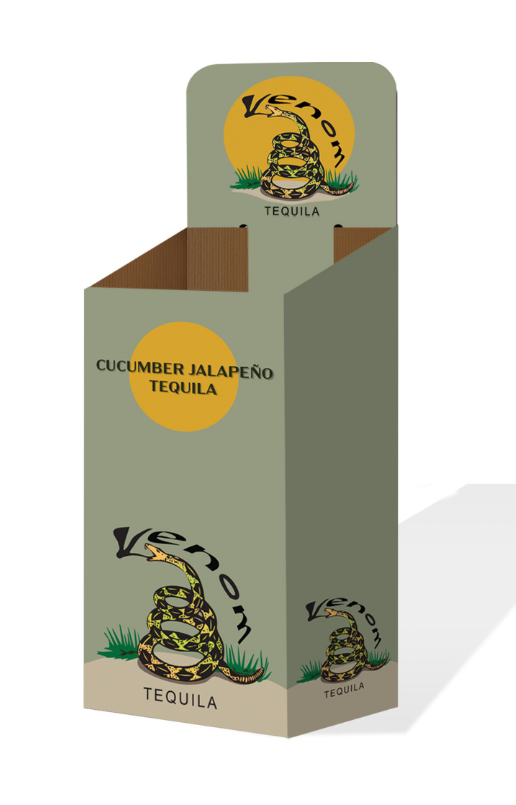 Custom Printed Cardboard Display Dump Bins-10 pieces — screengemsinc