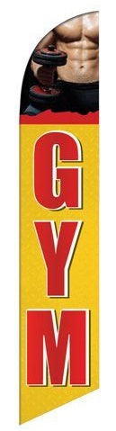 Gym Feather Flag Kit — screengemsinc