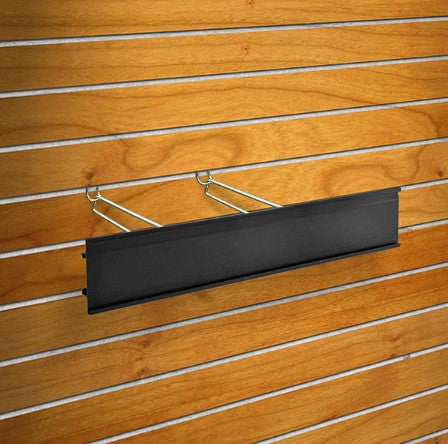Slatwall C-Channel Sign Holders-24"W x 3"H — screengemsinc