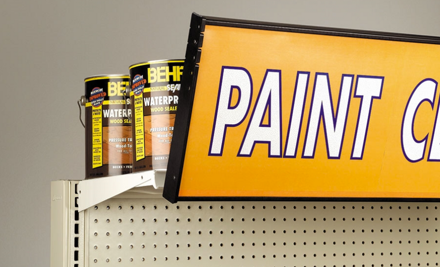 Sign Holders & Shelf Clips For Gondola Headers & End Caps — screengemsinc