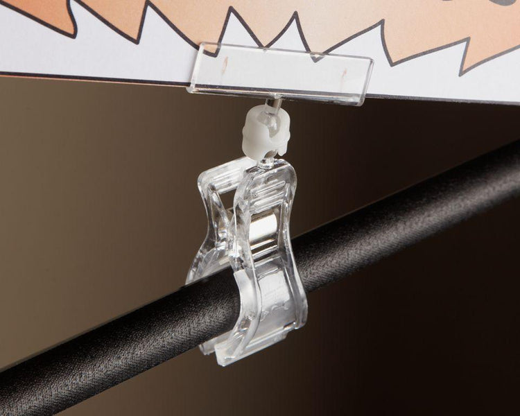 Clip On Sign Holders-25 pieces — screengemsinc