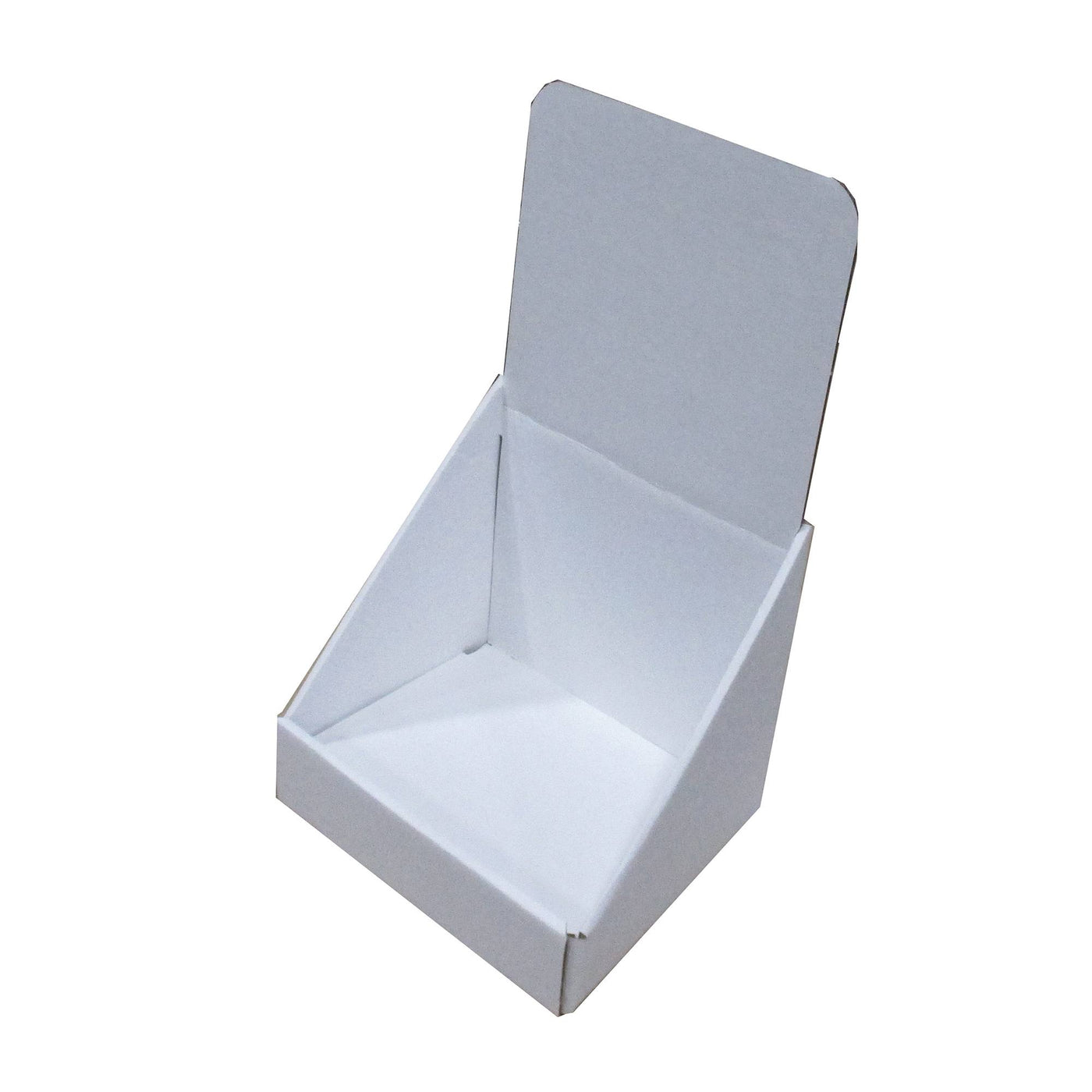 Cardboard Countertop Slant Back Display Dump Bins- 5 pieces — screengemsinc