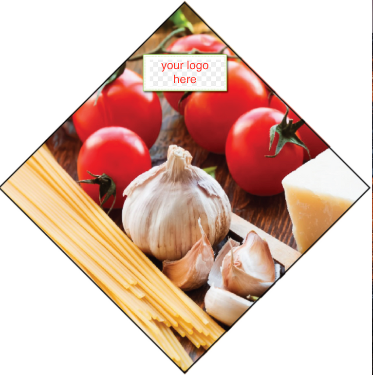 Ceiling Danglers for Supermarkets-International Foods 2 — screengemsinc