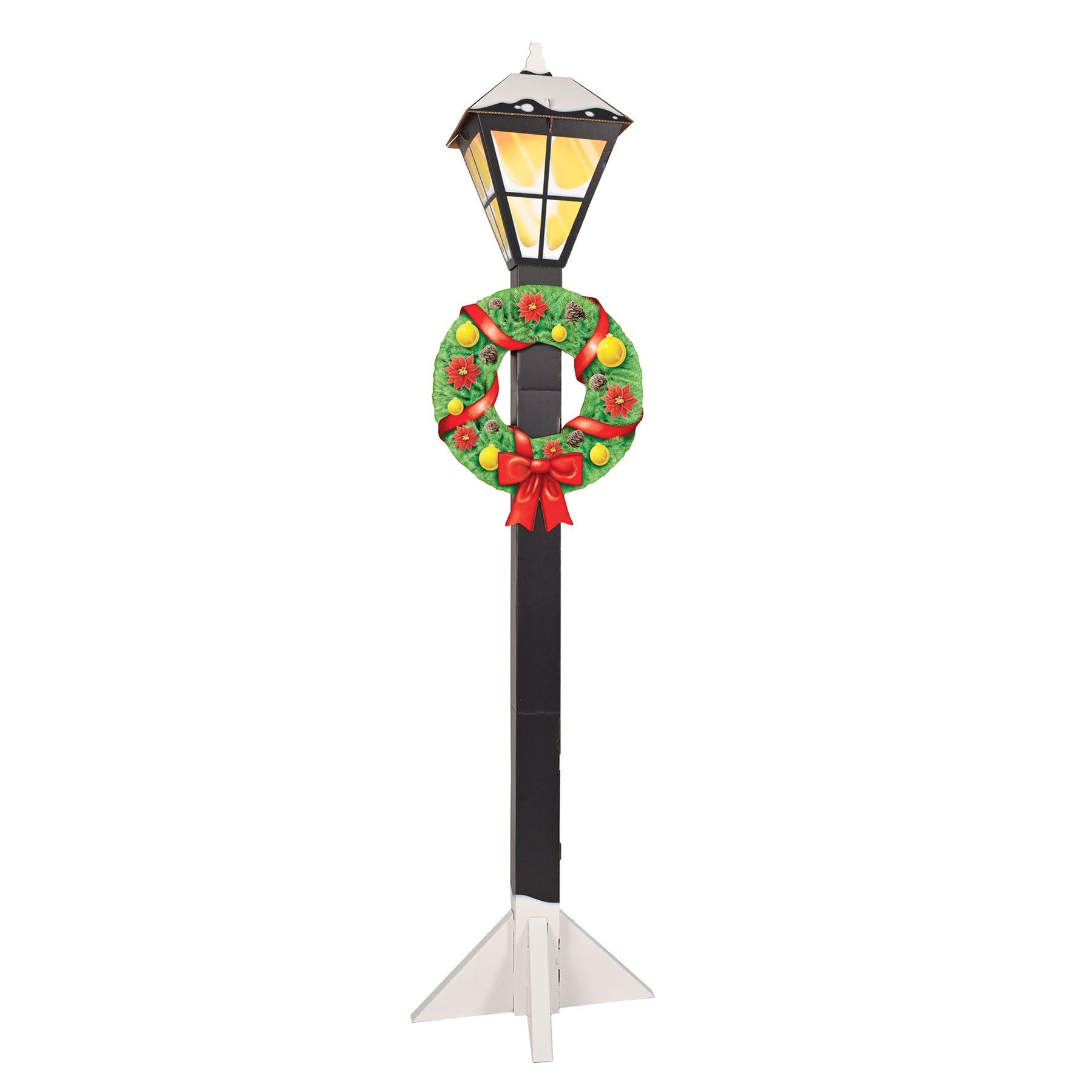 7' Tall Christmas Lamp Post Display Props- 4 units — screengemsinc