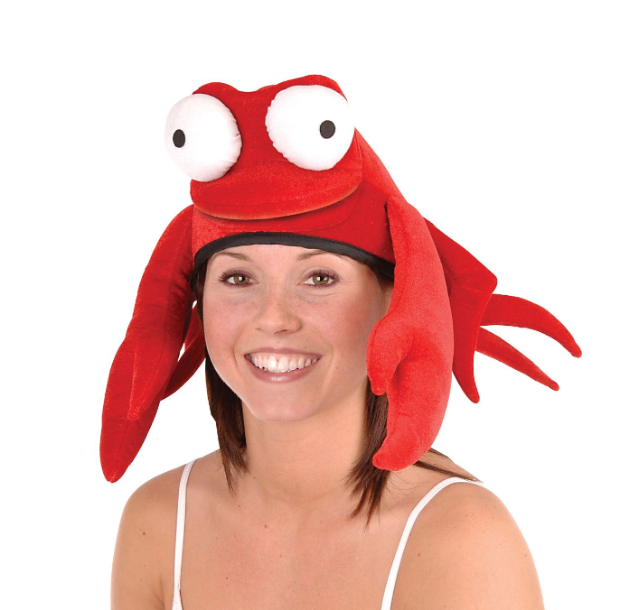 Crab Hats Headwear-6 pieces — screengemsinc
