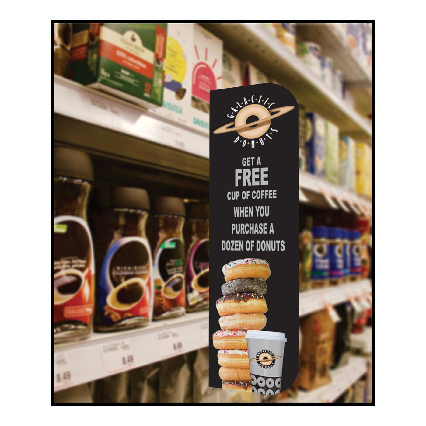 Custom Printed Aisle Blade Signs — screengemsinc