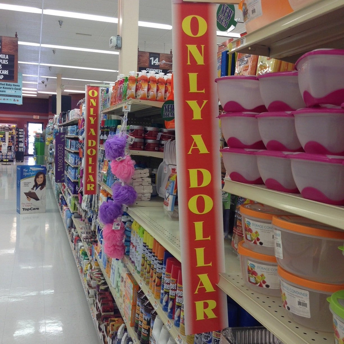 Aisle Violators Blade Signs-Custom Printed — screengemsinc