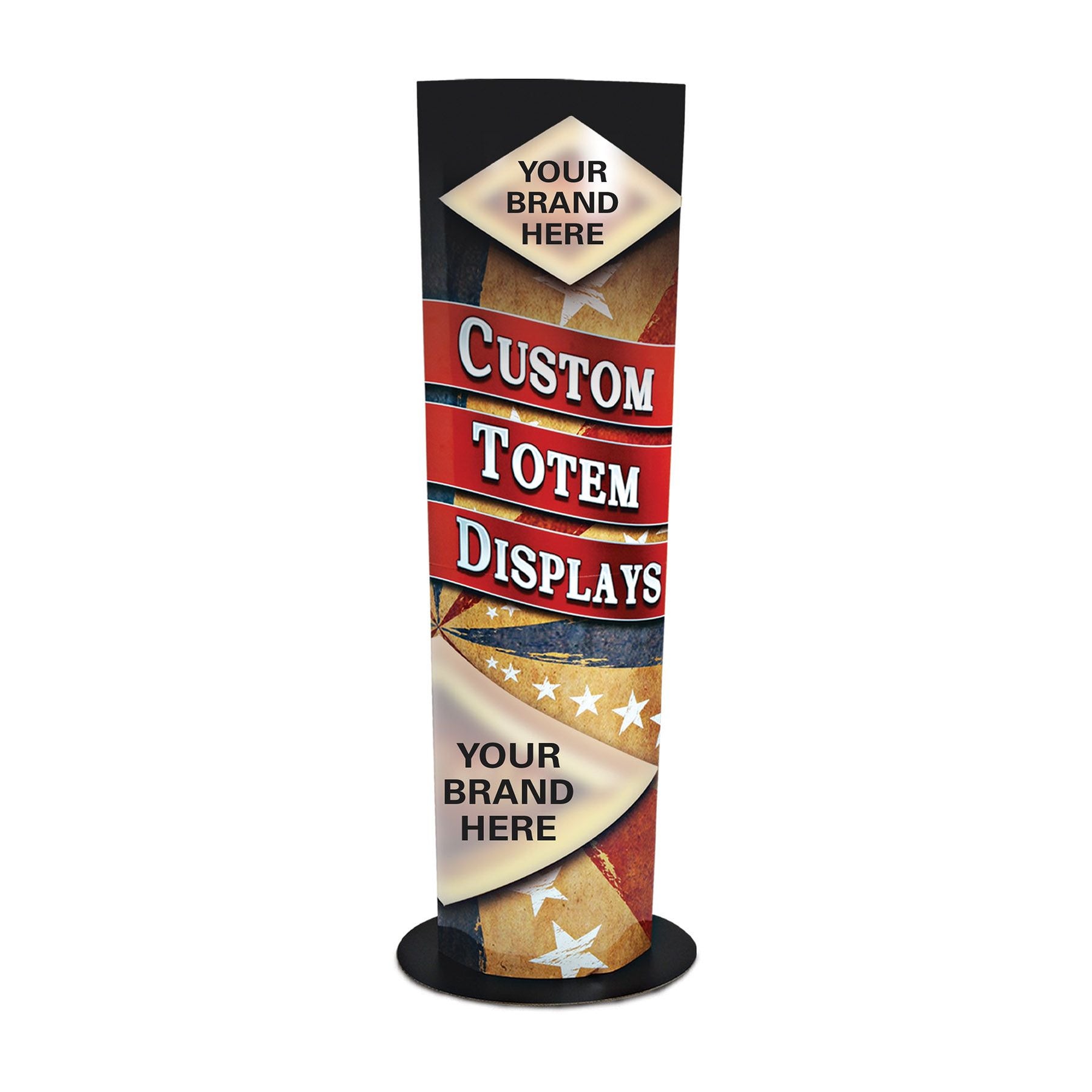 Custom Printed Round Standees-10 units — screengemsinc
