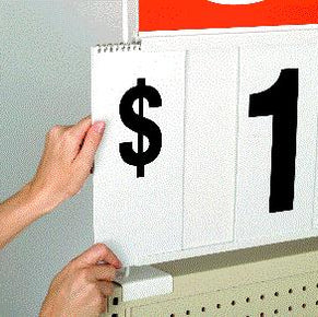 Gondola End Cap Spiral Sign Board — screengemsinc