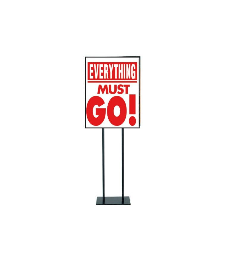 Store Closing Everything Must Go Retail Sale Sign Poster 22 x 28 ...