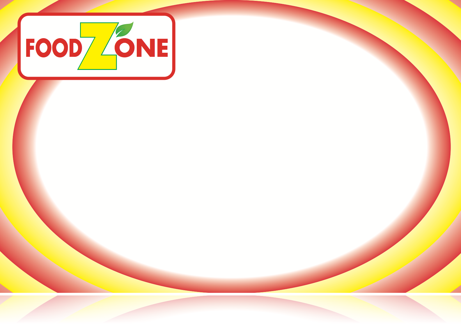 Food Zone Supermarket Shelf Signs-Price Cards-Circle -7" W x 5.5" H -1 ...
