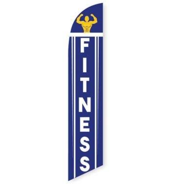 Fitness Feather Flag Kit — screengemsinc