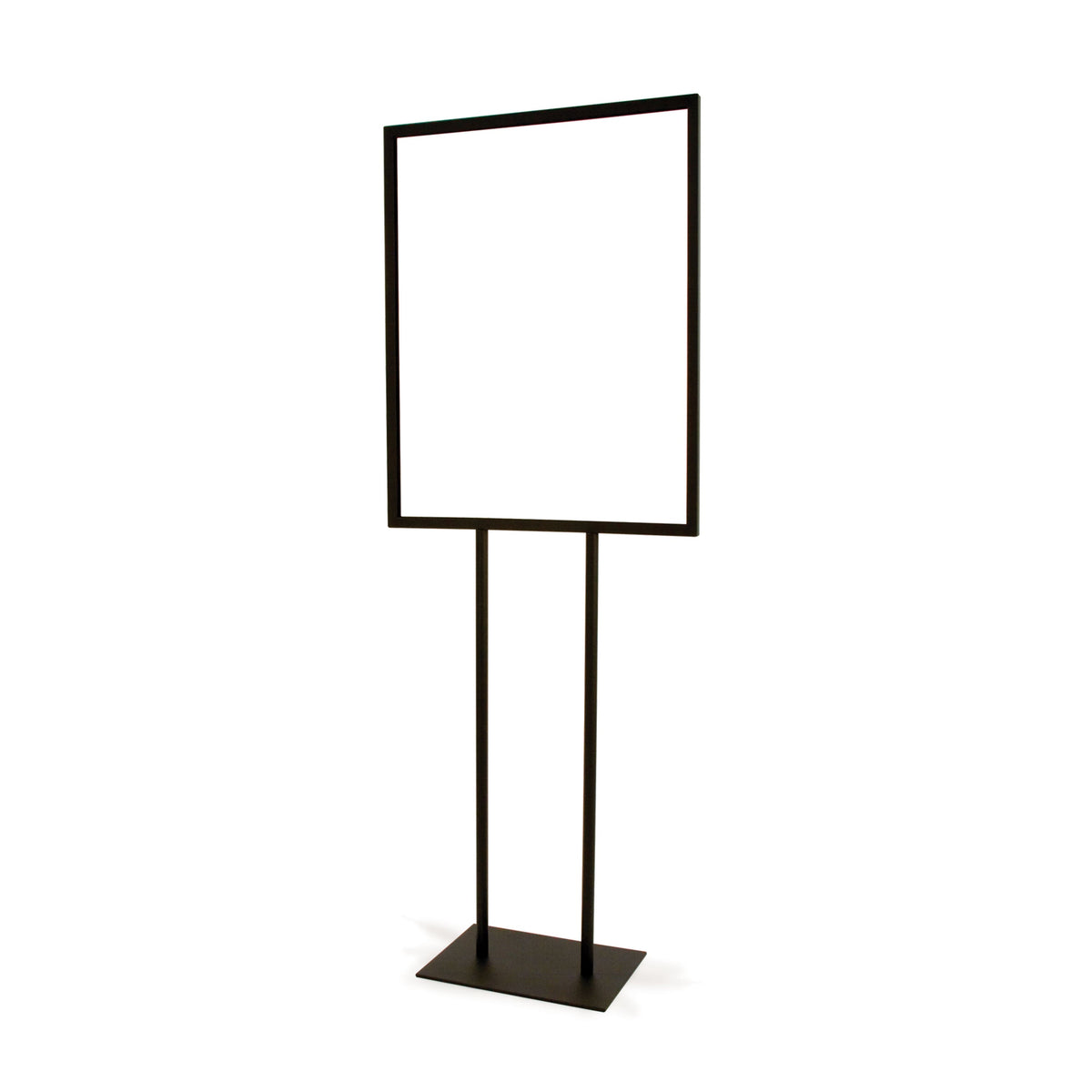 Free-Standing Metal Poster Frame for 22 x 28 Posters, Black Top Loadin ...