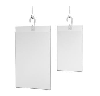 Hanging Acrylic Sign Holders — screengemsinc