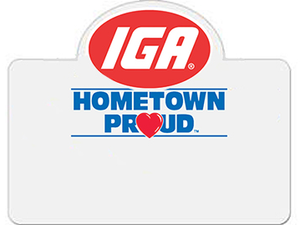 IGA Name Badges-100 pieces — screengemsinc