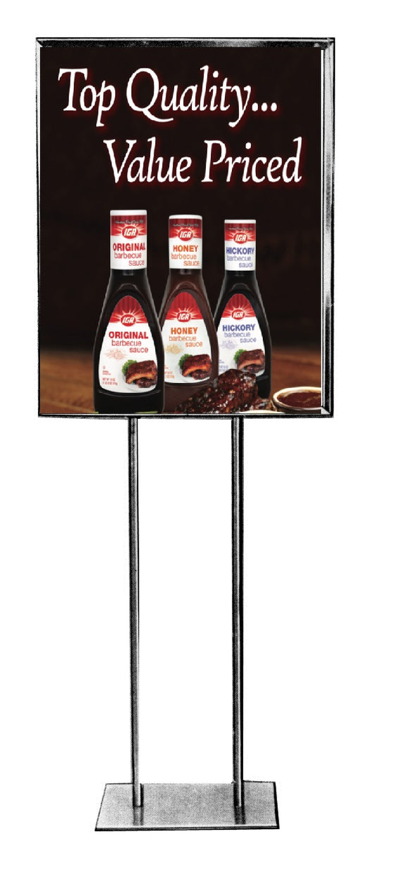 Custom Printed IGA Market Signage — screengemsinc