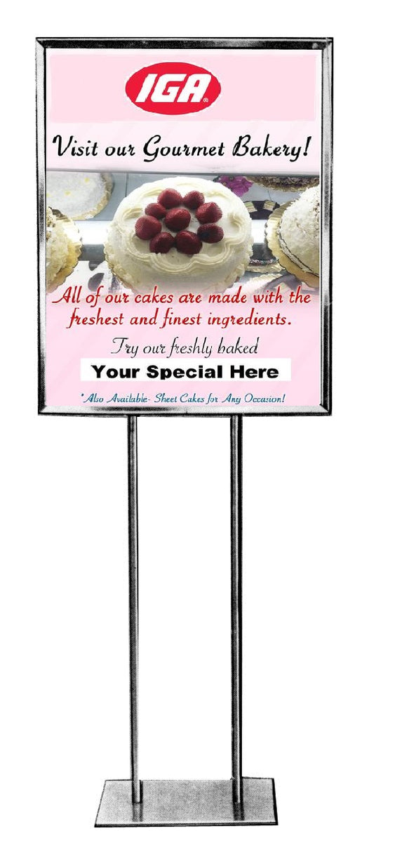 Custom Printed IGA Market Signage — screengemsinc