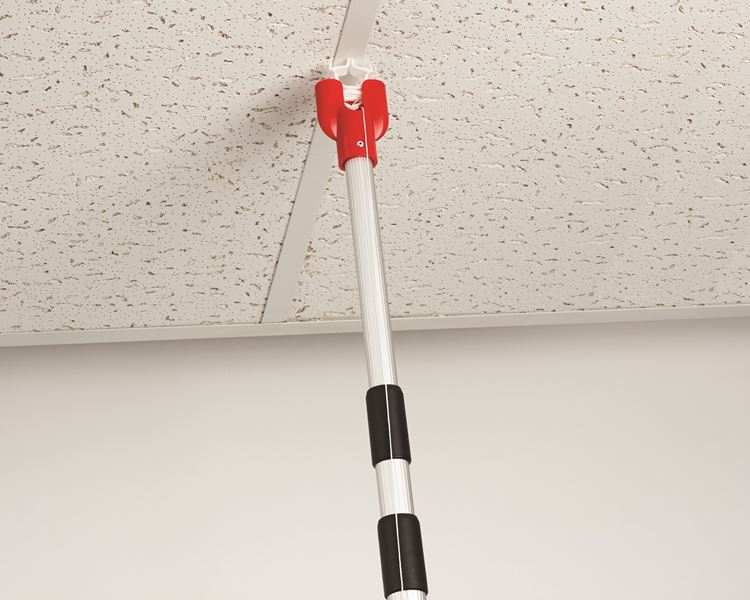 Ladderless Hanging Sign Clip Installation Pole-Extends to 18' high ...