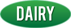 Retail Store Interior Signage-Green Dairy Sign — screengemsinc