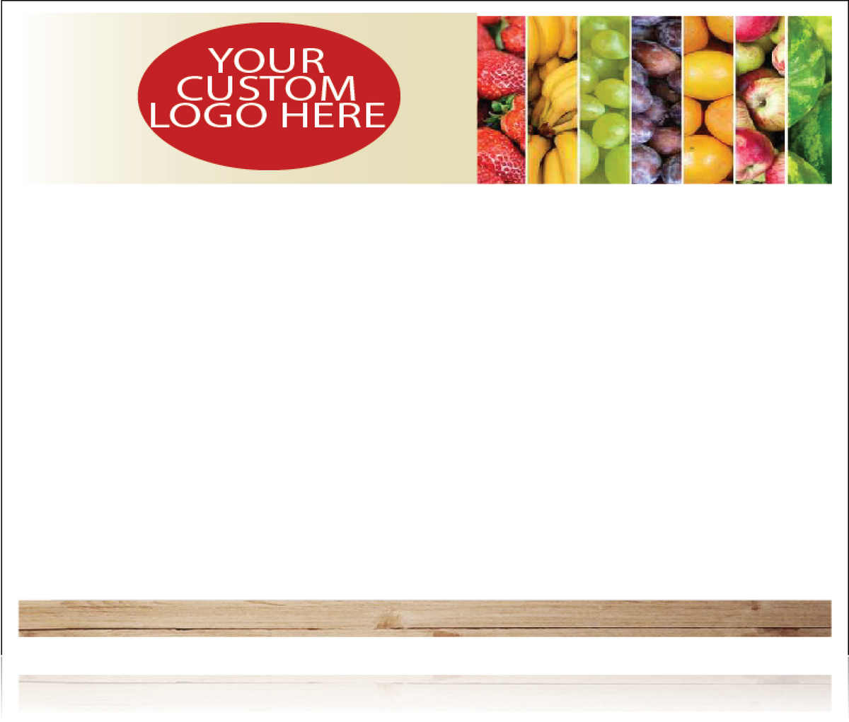 Produce Shelf Signs-Price Cards-1UP Laser Compatible -11"W x 8.5" H -1 ...