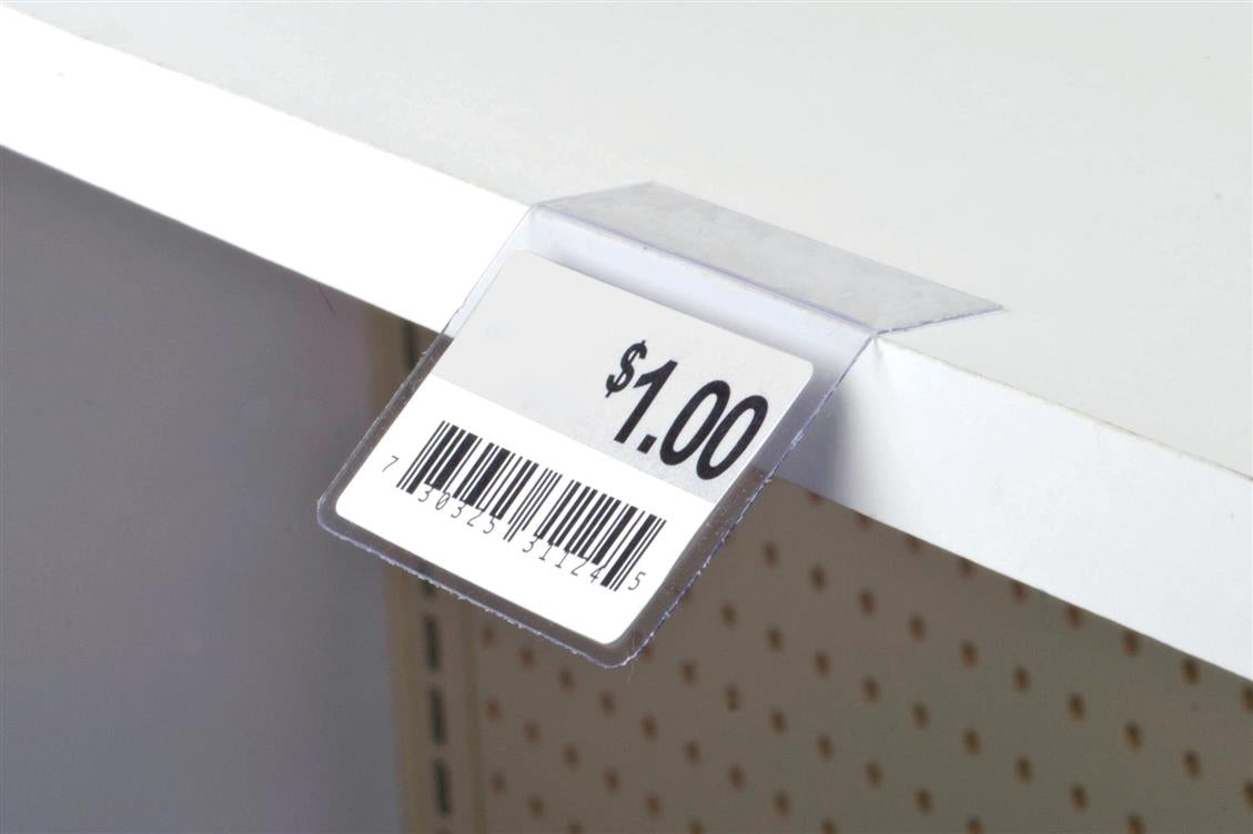 Price Tag Label Holder for Wood Shelves-2"- 100 pieces — screengemsinc