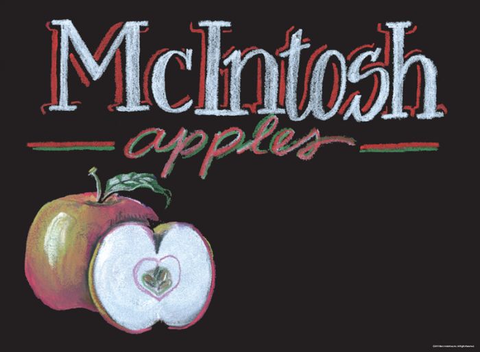 Apple Signs-Chalk Board Style — screengemsinc