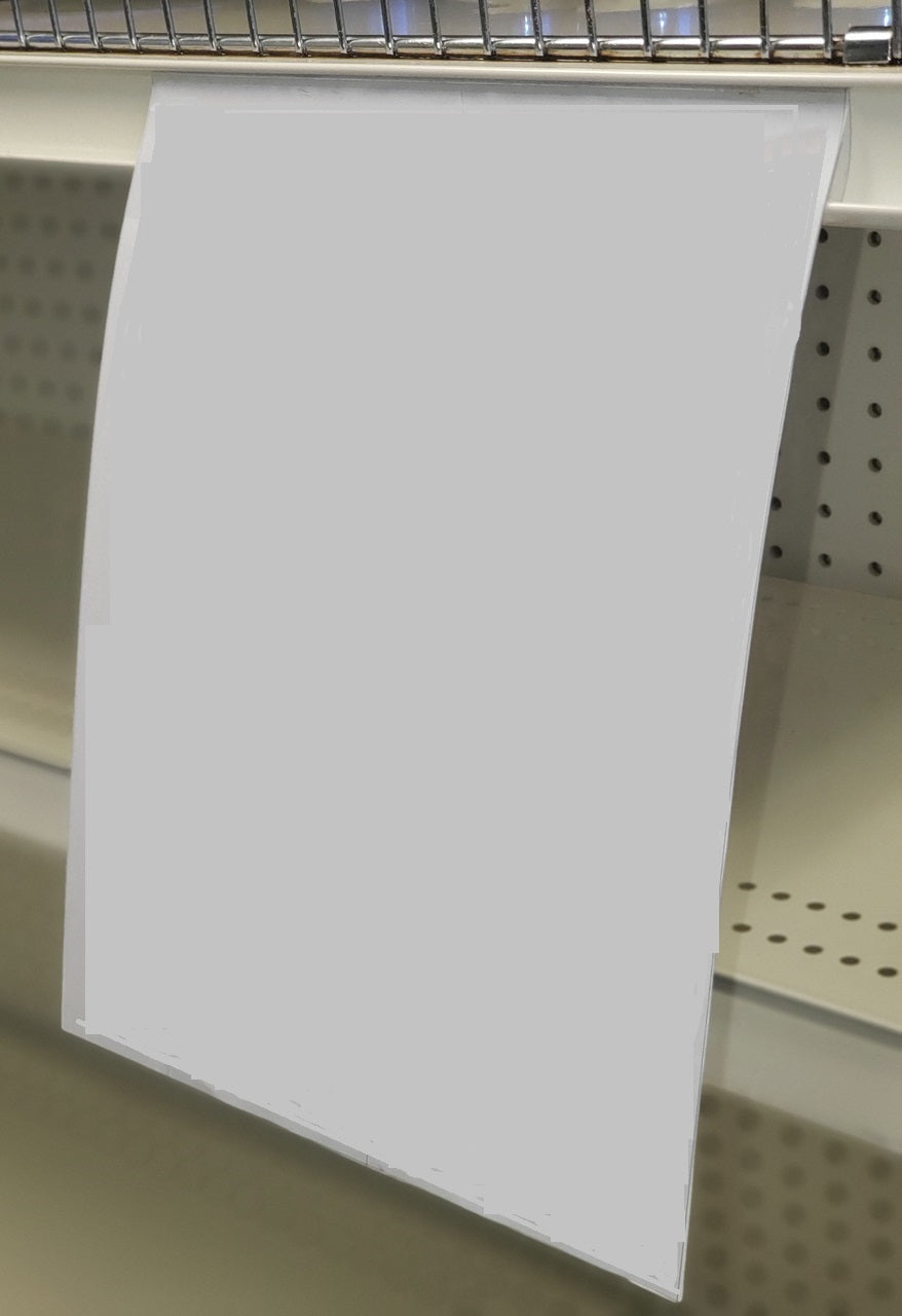 Slim Sign Protectors Sign Holders-Top Mount 8.5" W x 11"H — screengemsinc
