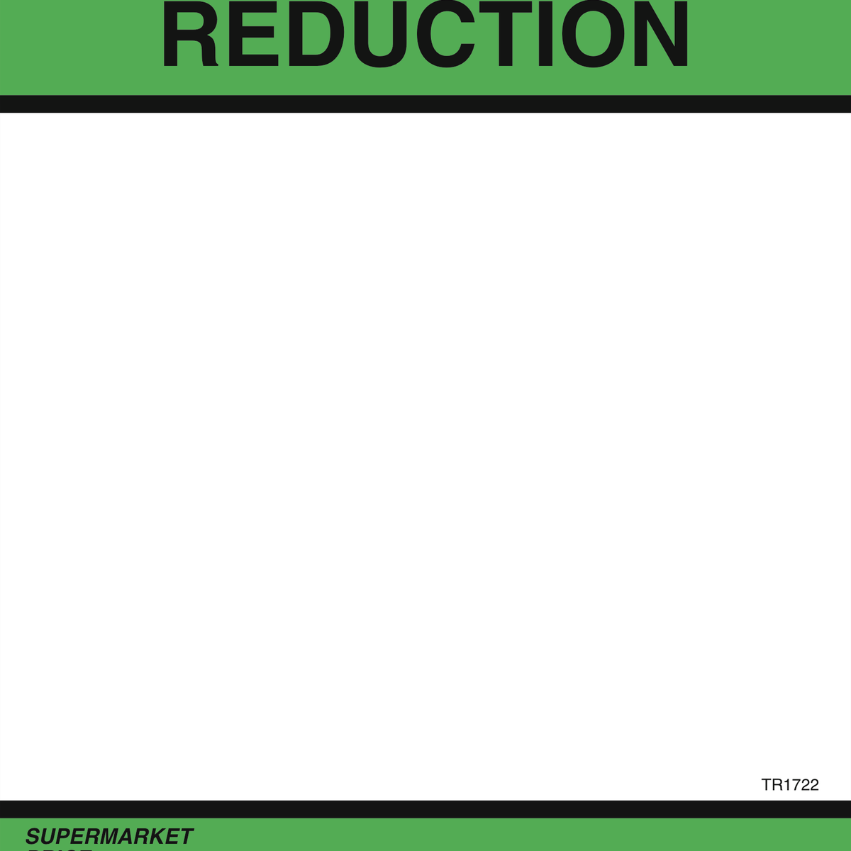 Temporary Reduction Shelf Signs- 22"H x 17"W- 100 signs — screengemsinc