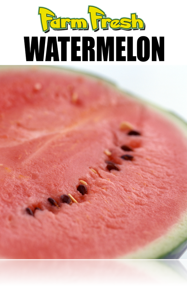 Watermelon Window Sign Poster-36"W x 48"H — screengemsinc