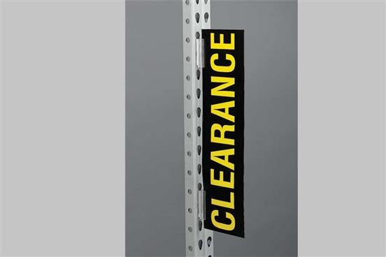 Sign Holders for Warehouse Teardrop Upright Shelving-10 pieces ...