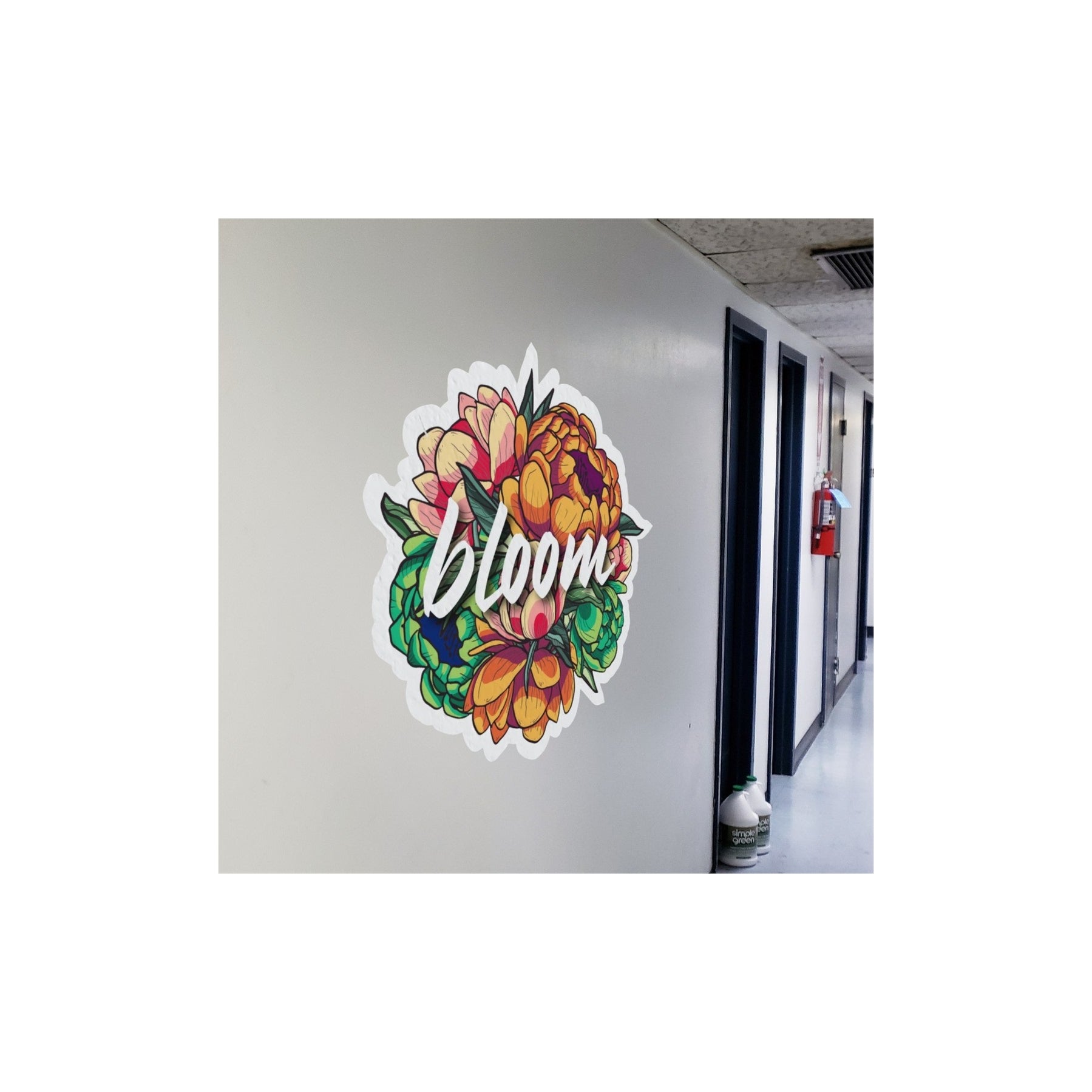 Custom Printed Concrete Floor, Carpet & Wall Graphics Decals-12" x18 ...