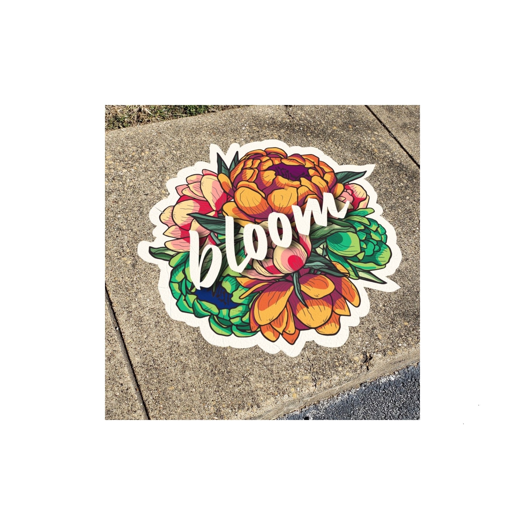 Custom Printed Concrete Floor, Carpet & Wall Graphics Decals-12" x18 ...