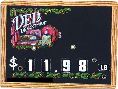 Deli Department Dial a Price Tags - 5 pieces — screengemsinc