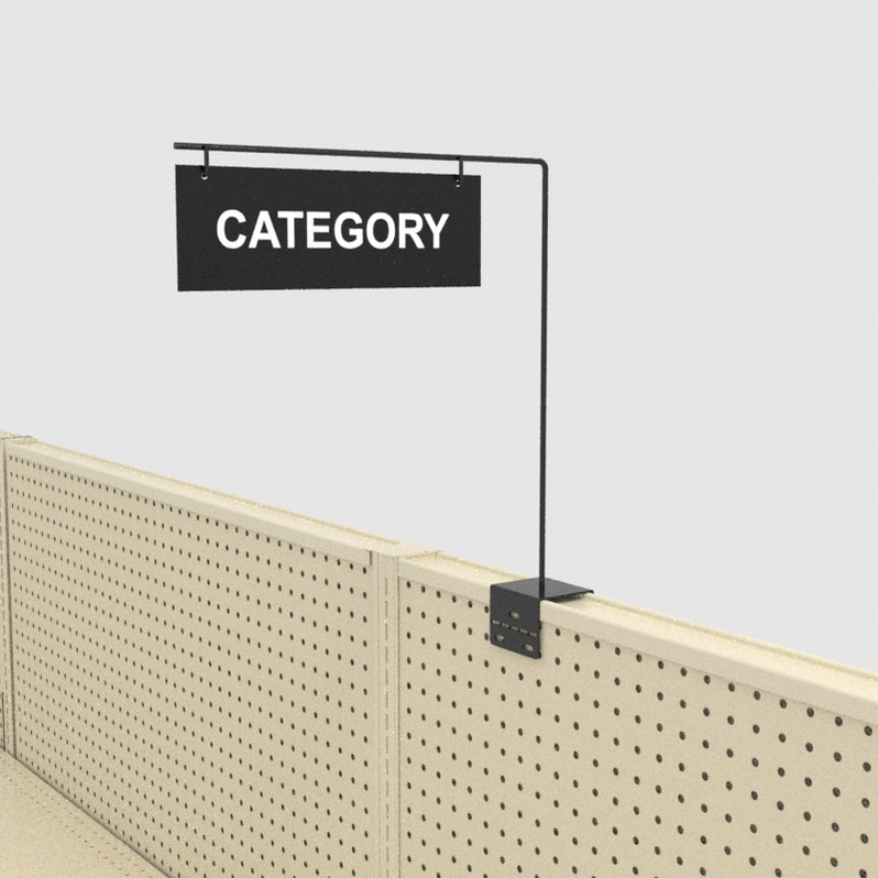 Aisle Markers L- Shaped Aisle Signs for Store Shelving -25 pieces ...