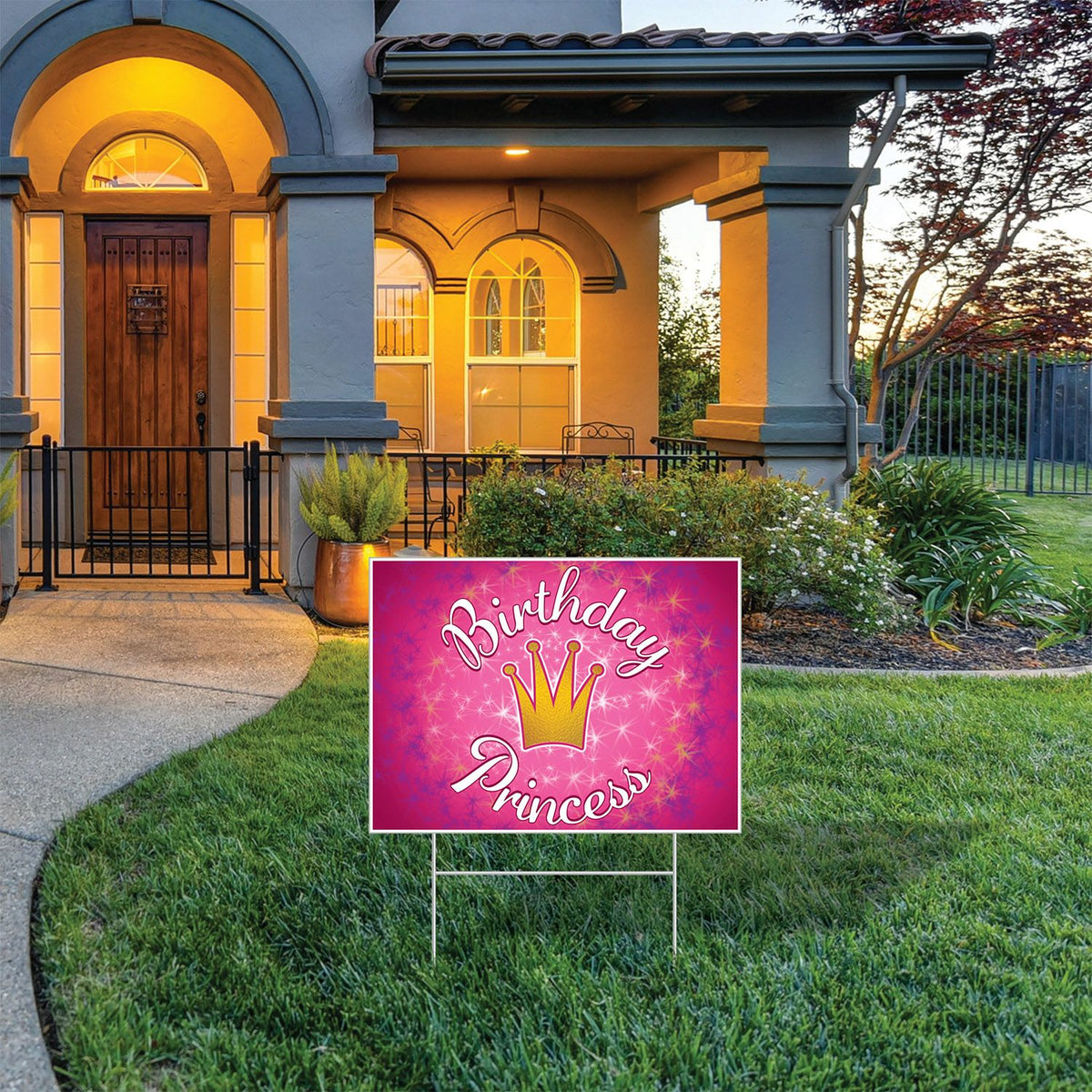 Happy Birthday Princess Lawn-Yard Signs-6 pieces — screengemsinc